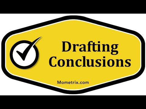 How to Write a Good Conclusion (Video)