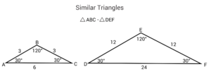 Properties of Similar Triangles - Algebra Review (Video)