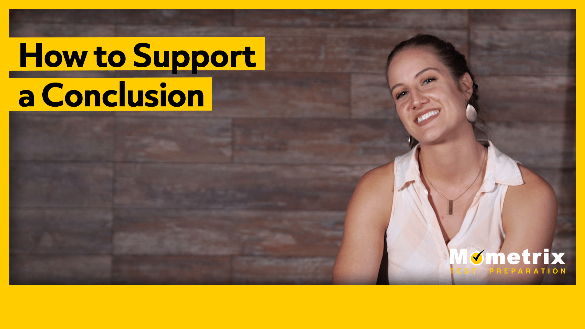 How to Support a Conclusion (Video)