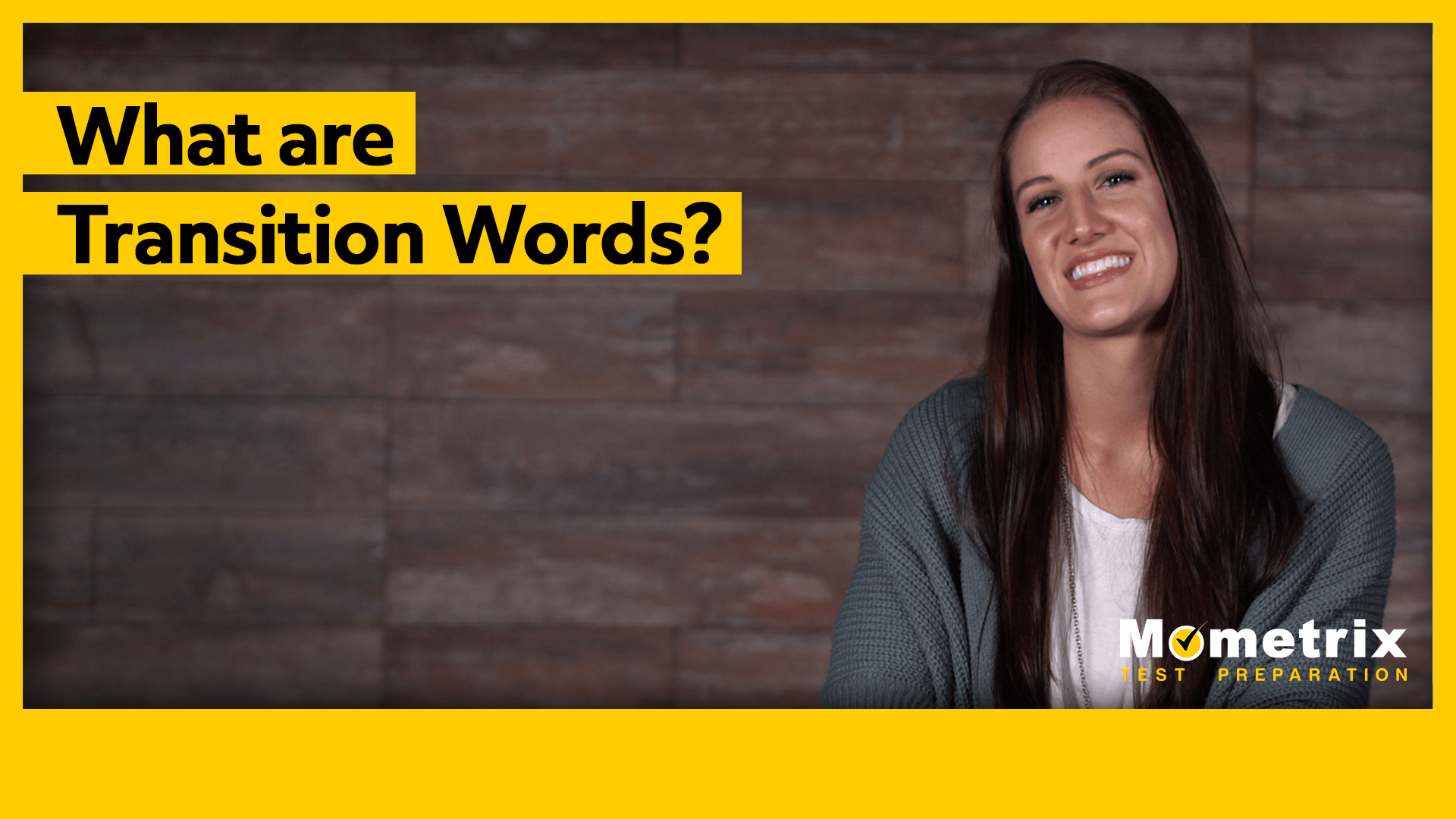 Transition Words (Video)