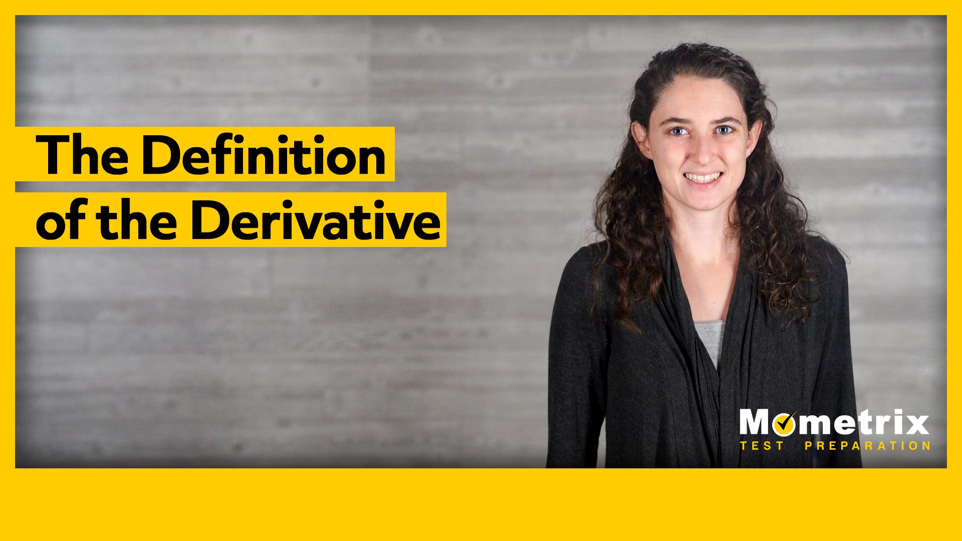 The Definition of a Derivative (Video)