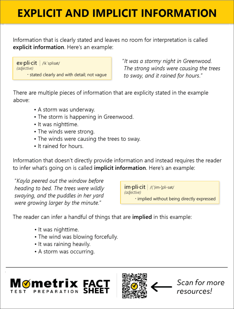 Between the Lines: Explicit vs. Implicit Information (Video)