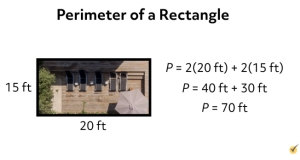 Area and Perimeter of Rectangles and Squares (Video)