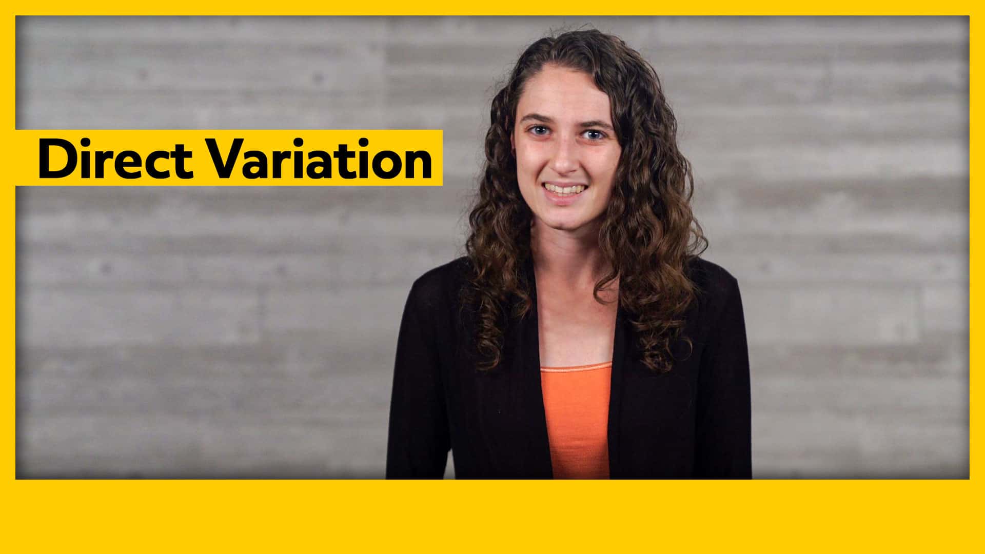 Direct Variation (Video)