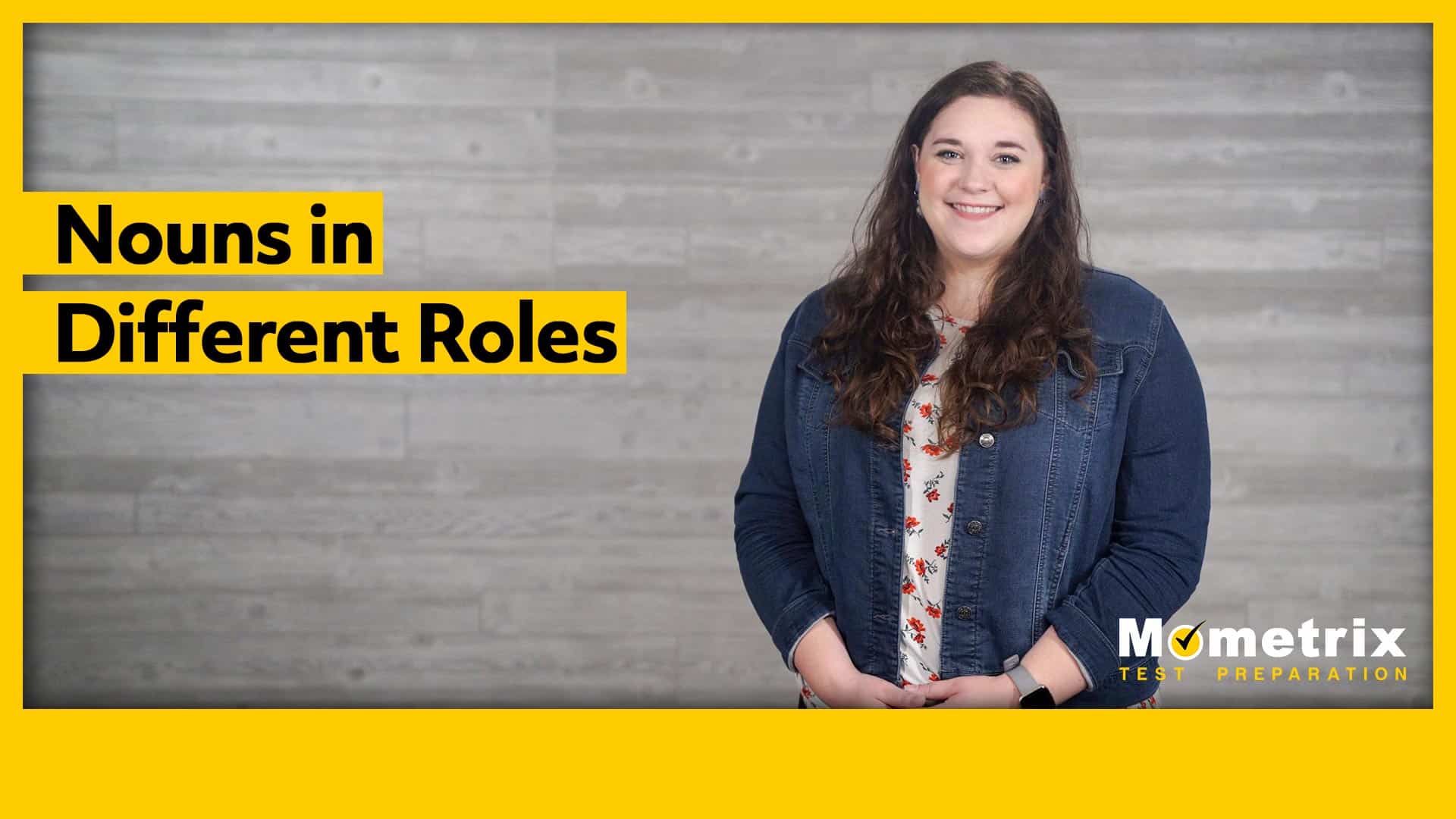 Nouns As Different Roles in a Sentence (Video)