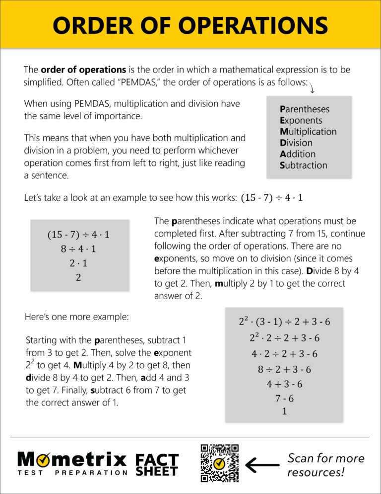 What are the Order of Operations? (Video & Practice Questions)