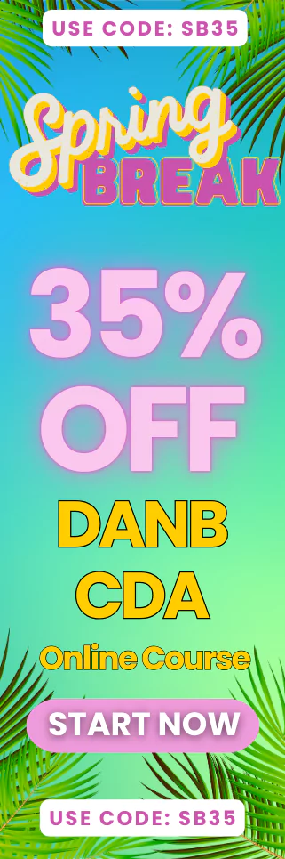 Free DANB General Chairside Assisting Practice Test