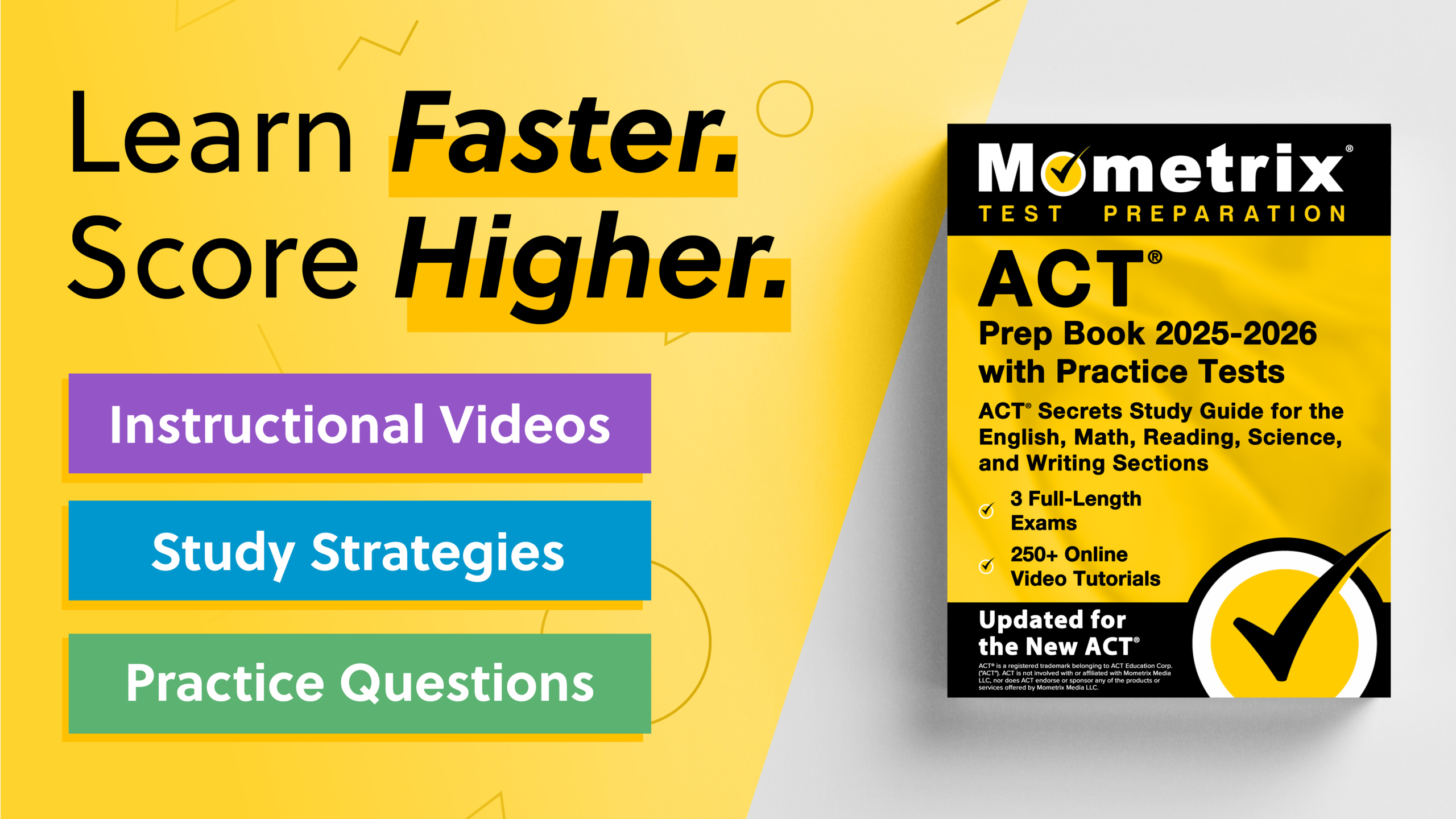 ACT Study Guide (2025) by Mometrix